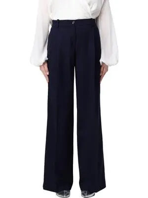 Pinko Wide Leg Pants - Navy