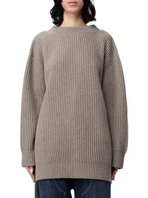 MAISON MARGIELA Ribbed Knit Sweater - Beige