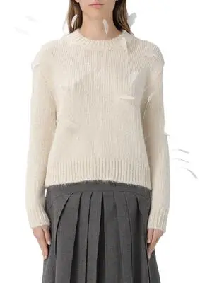 JIL SANDER Sweater - White