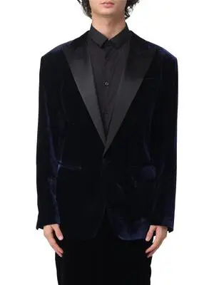 Dsquared2 Velvet Blazer - Blue