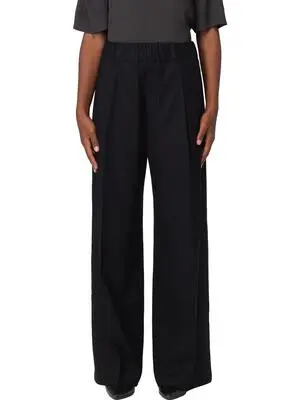 SEMICOUTURE Wide Leg Trousers - Black