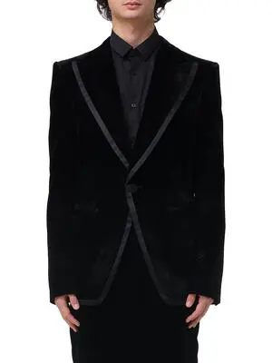 Dsquared2 Velvet Blazer - Black