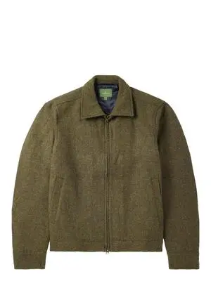 SID MASHBURN Scrambler Harris Wool-Tweed Jacket