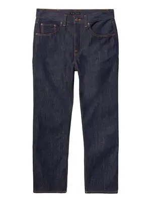 Nudie Jeans Tuff Tony Organic Straight-leg Jeans - Blue