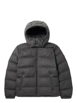 Ralph Lauren Polo Ralph Lauren Decker Quilted Hooded Jacket Gray