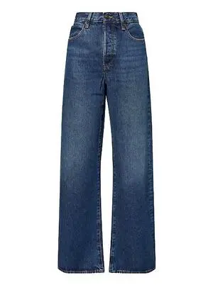 FRAME The Loose Wide-leg Denim Jeans - Detox