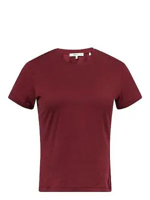 FRAME The Baby Round-neck Cotton-jersey T-shirt - Pinot