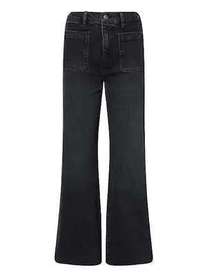 FRAME The Refined Wide-leg Stretch-denim Jeans - Vector