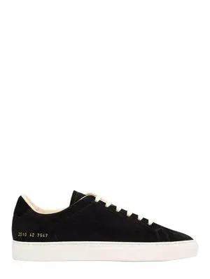 COMMON PROJECTS Achilles Sport Suede Low-top Sneakers - Black 7547