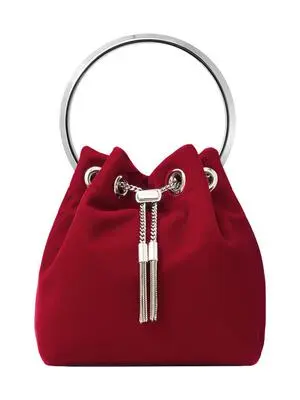 JIMMY CHOO Bon Bon Velvet Bag