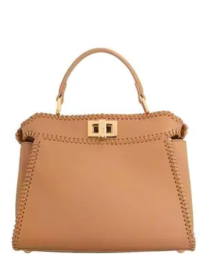 Fendi Peekaboo Small Tote - Brown