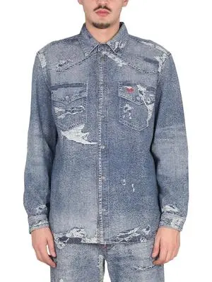 DIESEL® Jean Shirt - Blue
