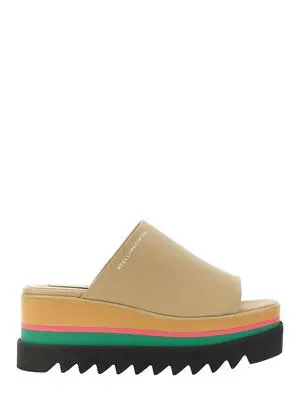 Stella McCartney Sneakelyse Platform Sandals - Brown