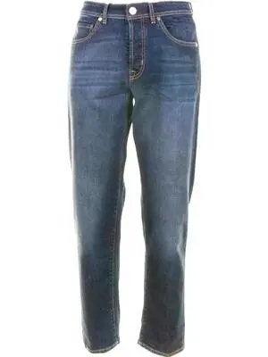 Peserico Stretch-cotton Jeans - Blue
