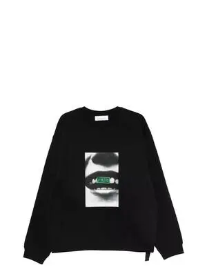 PEACEMAKER OAMC Graphic Print Sweatshirt - Black