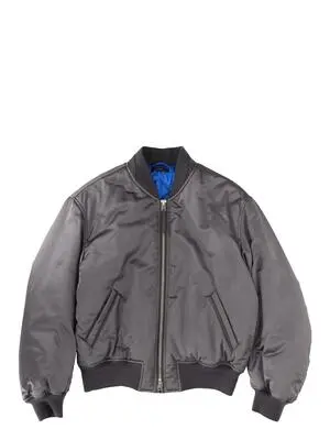 TOM FORD Silk Bomber Jacket - Grey