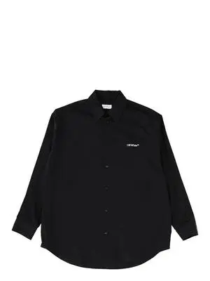 Off-White Brush Arrow" Shirt - Black