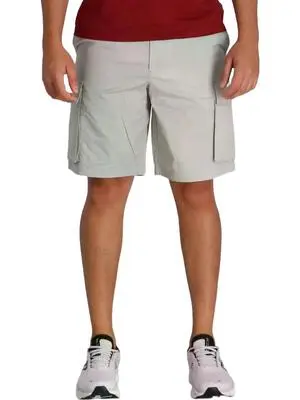 Armani Exchange Twill Cargo Shorts - Neutrals