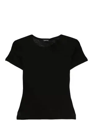 ANINE BING Sylvie Crew Neck T-shirt - Black