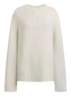12 STOREEZ Merino Crew-neck Sweater - Neutrals