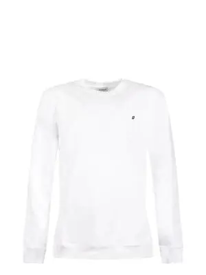 DONDUP Embroidered Logo Sweatshirt - White