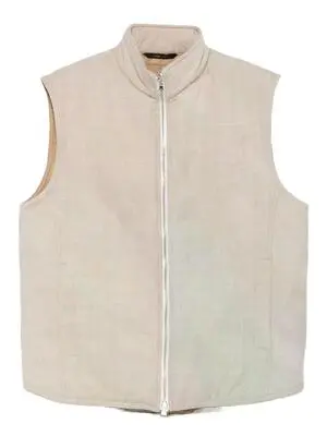 BRIGLIA 1949 Parker Sleeveless Gillet - Neutrals