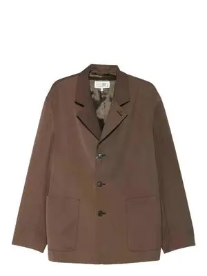 MAISON MARGIELA Patch-pocket Blazer - Brown