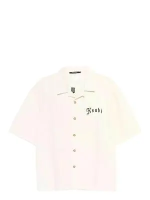 Ksubi Logo-embroidered Shirt - White