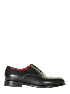 Neil Barrett Polished Flat Oxford Shoes - Black