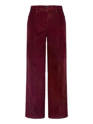 FORTE_FORTE 5-pocket Trousers - Red