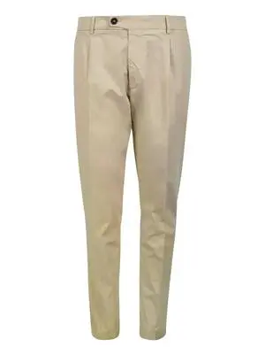 BE ABLE Belt Loops Detail Trousers - Neutrals