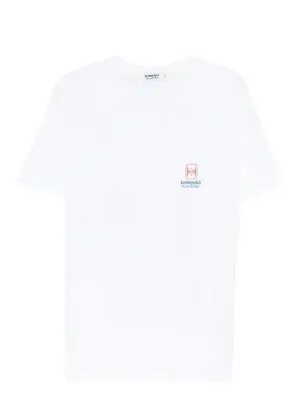 KOMPAKT RECORD BAR Logo T-shirt - White