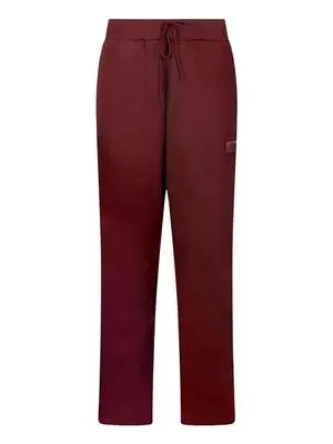 NEW BALANCE Elasticated-waistband Track Pants - Red