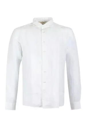 GRAN SASSO Button-closure Cotton Shirt - White