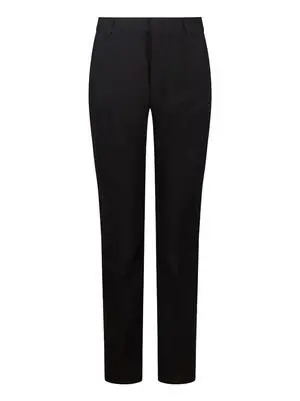 Max Mara Pressed Pleat Trousers - Black