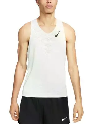 Nike Perforated Performance Tank Top - White
