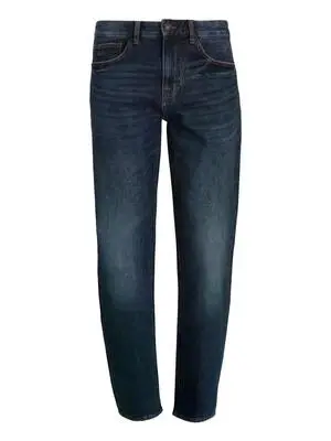 Armani Exchange Logo-patch Jeans - Blue