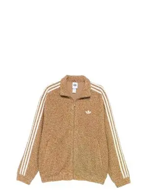 Adidas Firebird Bouclé Sweatshirt - Neutrals