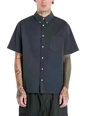 Nike Life Seersucker Button-down Shirt - Grey