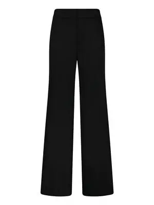GENNY Wide Leg Trousers - Black