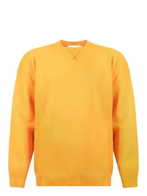 AMARANTO Crew-neck Sweater - Orange