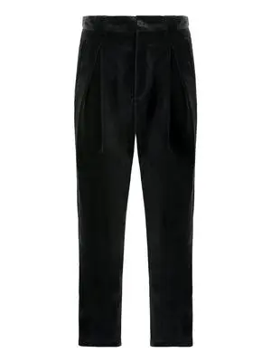 Giorgio Armani Corduroy Trousers - Black