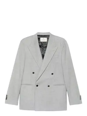 MANUEL RITZ Double-breasted Blazer - Grey