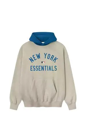 Fear Of God Mlb Mets Graphic Hoodie - Grey
