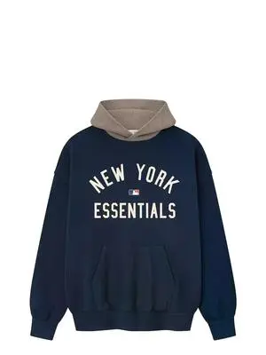 Fear Of God X Mlb Yankees Graphic Hoodie - Blue