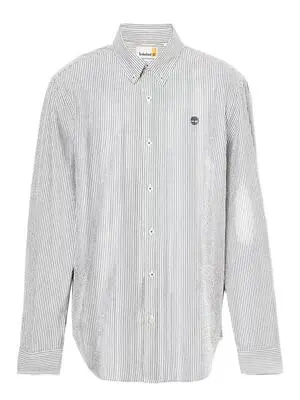 Timberland Striped Long-sleeve Shirt - White