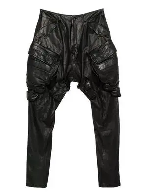 JULIUS Gas Mask Jodhpurs Pants - Black