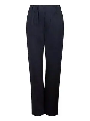 Max Mara Pleated Trousers - Blue