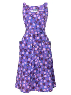 LHD Ramatuelle Floral Tie Dress