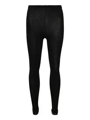 Noir Kei Ninomiya Elasticated-waist Leggings - Black